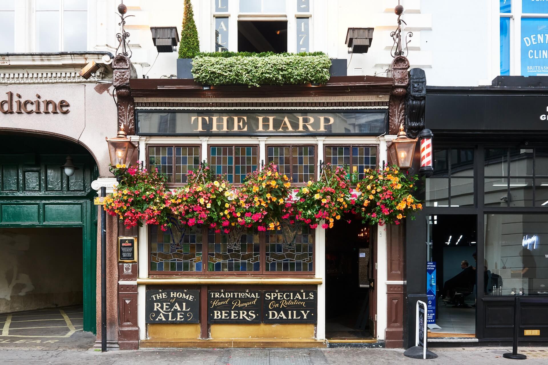 The Harp - Award-winning Fuller's Pub in Covent Garden, London